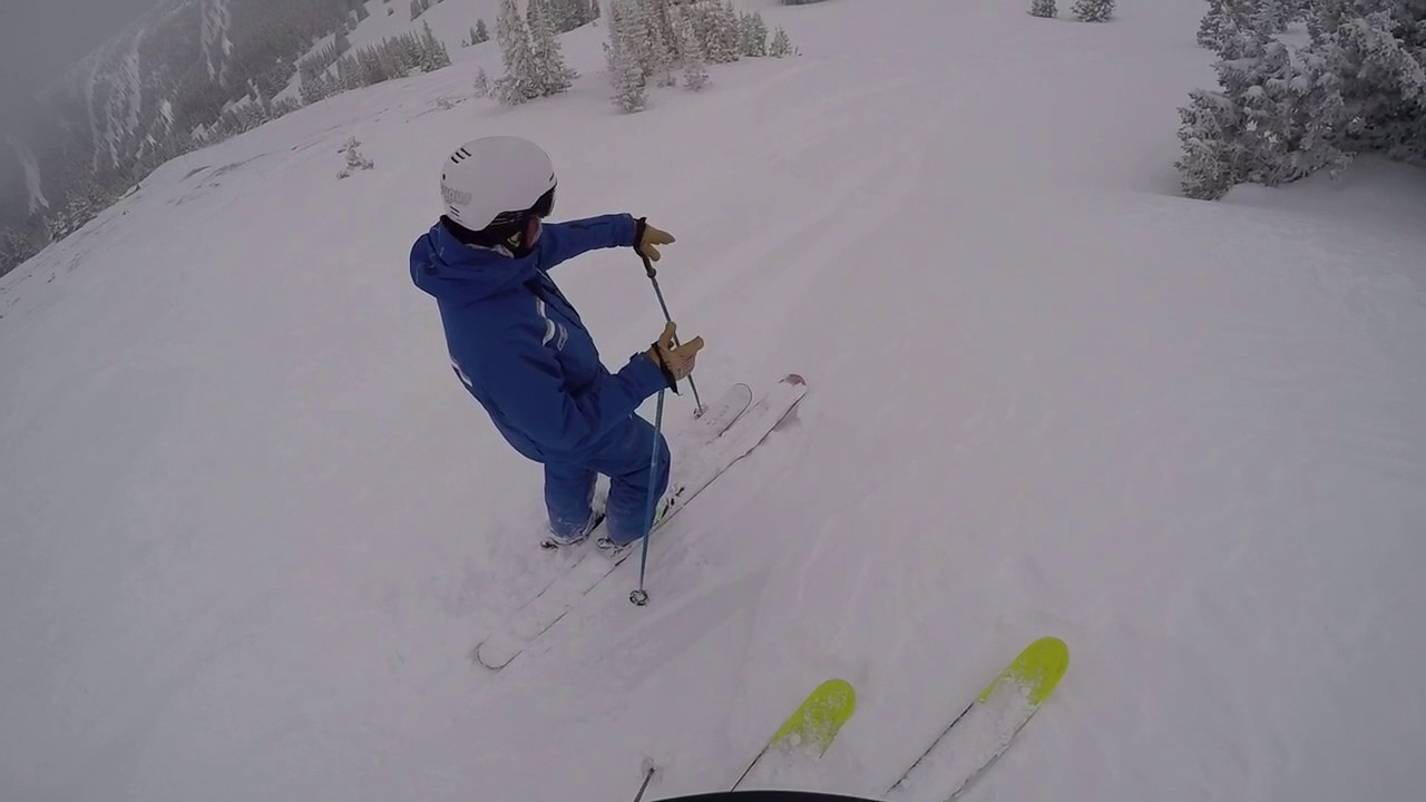 Powder Tree Skiing at Breckenridge - YouTube