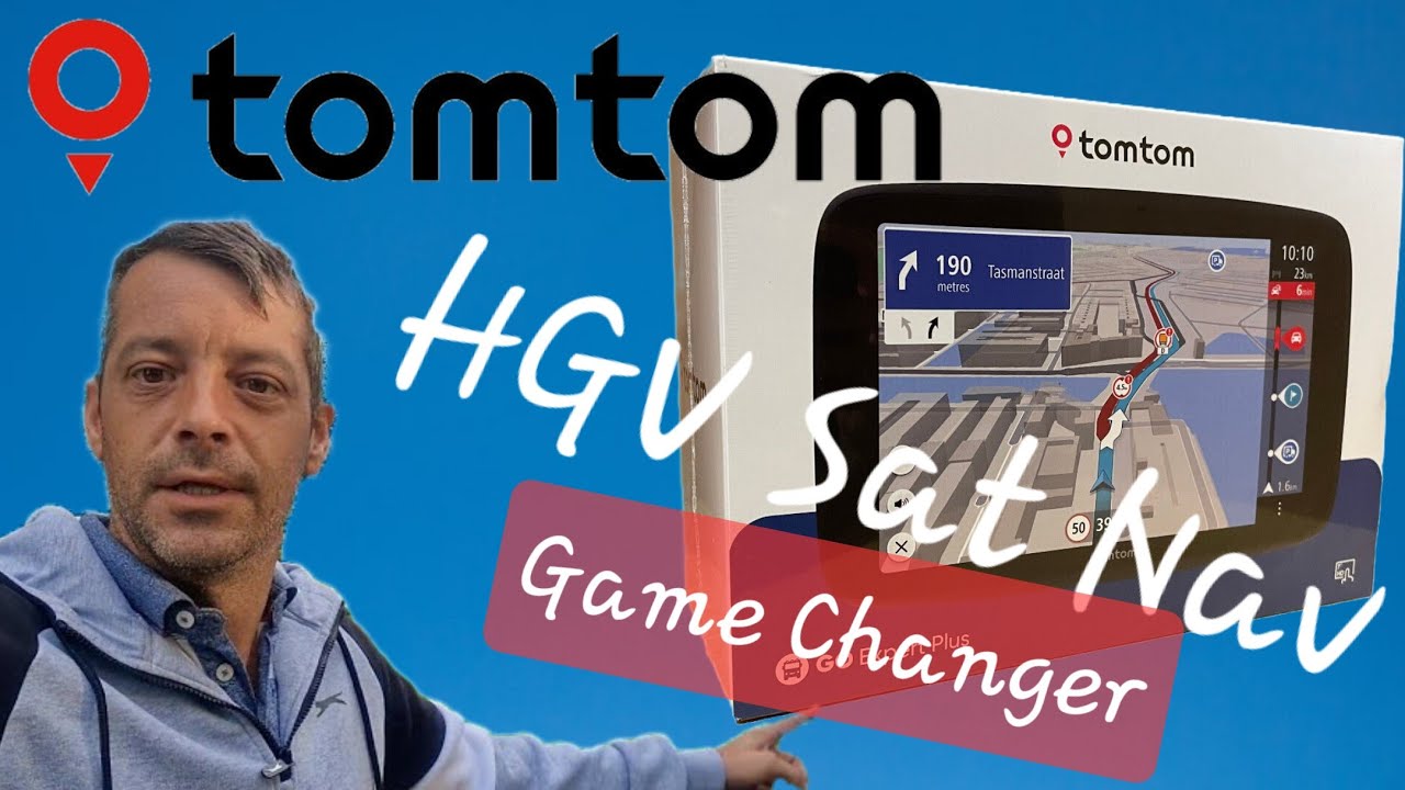 TOMTOM Go Expert Plus HGV Truck Sat Nav #GOExpert #GOExpertPlus # ...