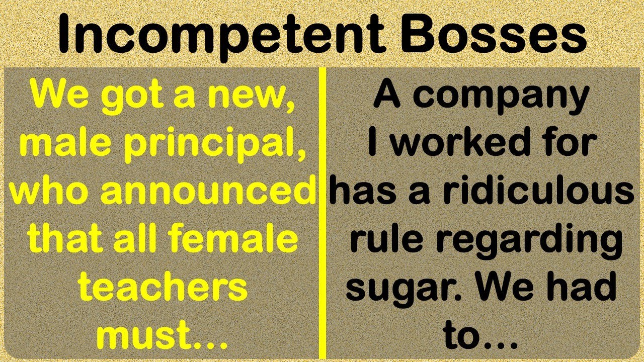 The DUMBEST, Craziest, Most Incompetent Bosses, Ever! 🤯🤯🤯 - YouTube
