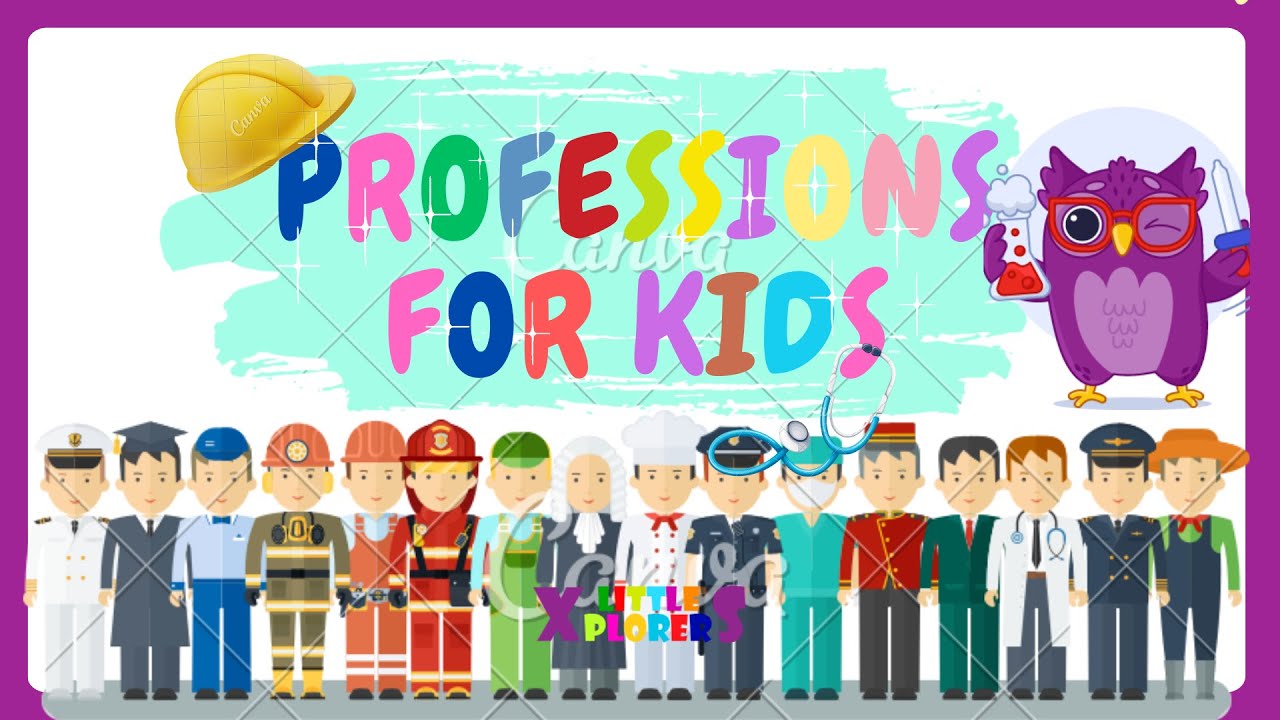 Professions for Kids | Occupations for Kids - YouTube
