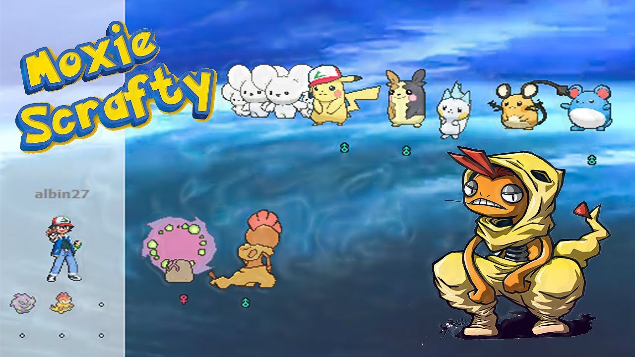 POKEMON MOXIE SCRAFTY SWEEP!!! - YouTube