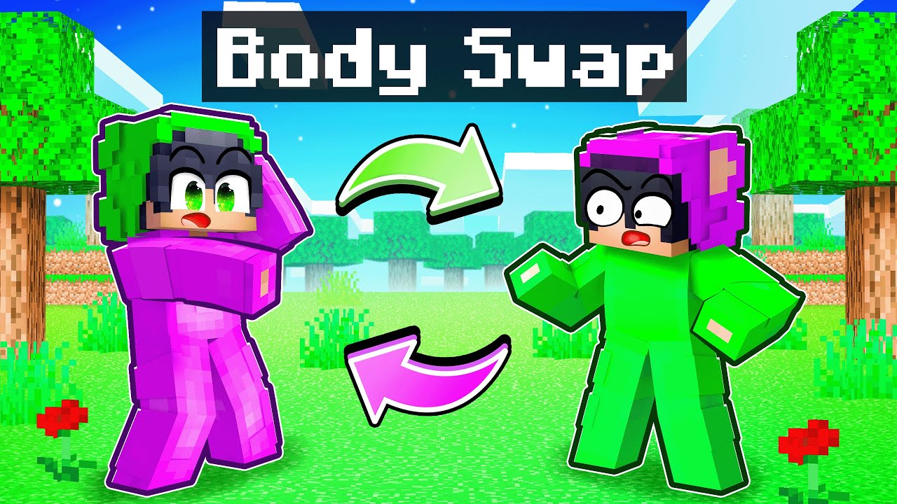 Kai SWAPPED BODIES In Minecraft! - YouTube