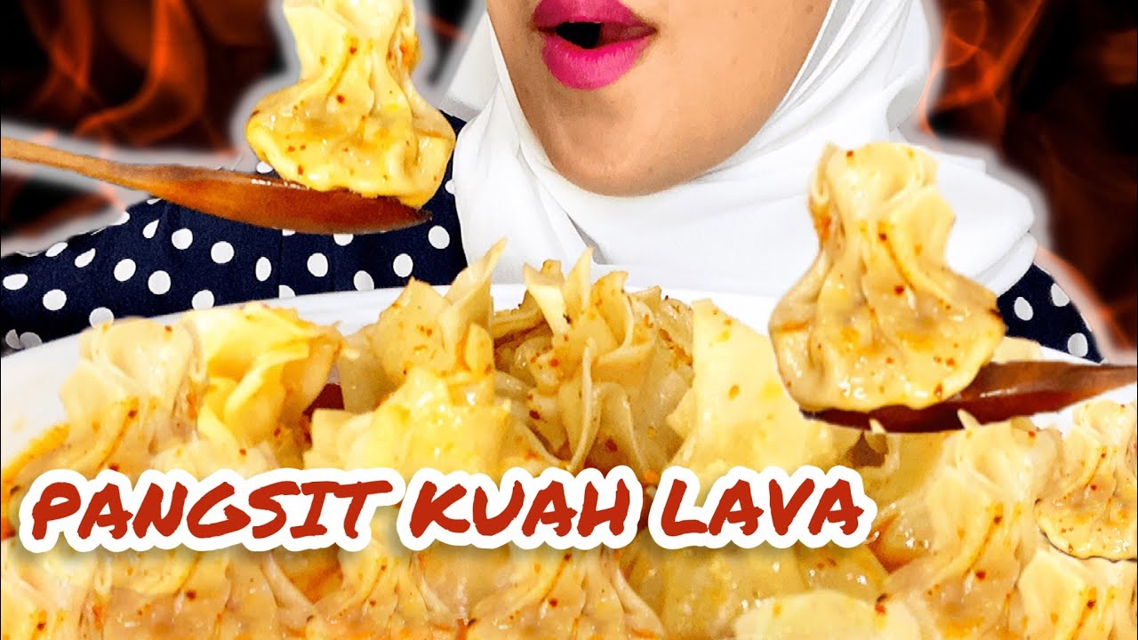 PEDES SYEGERRRRR‼️☺️ ASMR PANGSIT KUAH LAVA🔥... - YouTube