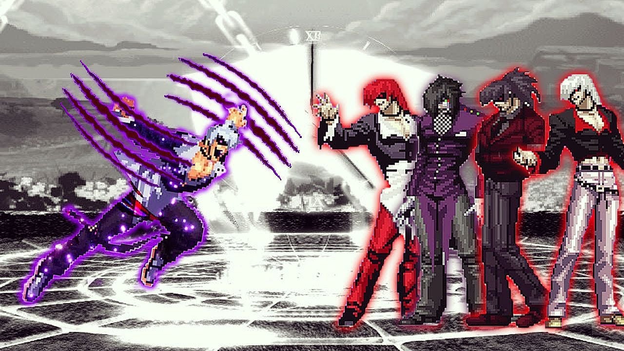 [KOF Mugen] Aldrich Vs Super Element Team - YouTube