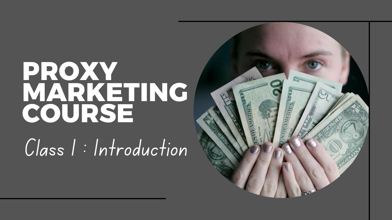 What is Proxy Marketing | How to Start Earning on Amazon through Proxy ...