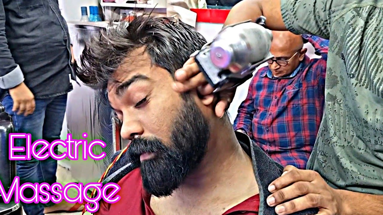 Indian Asmr chair massage by electric massager || fruitful experience ...