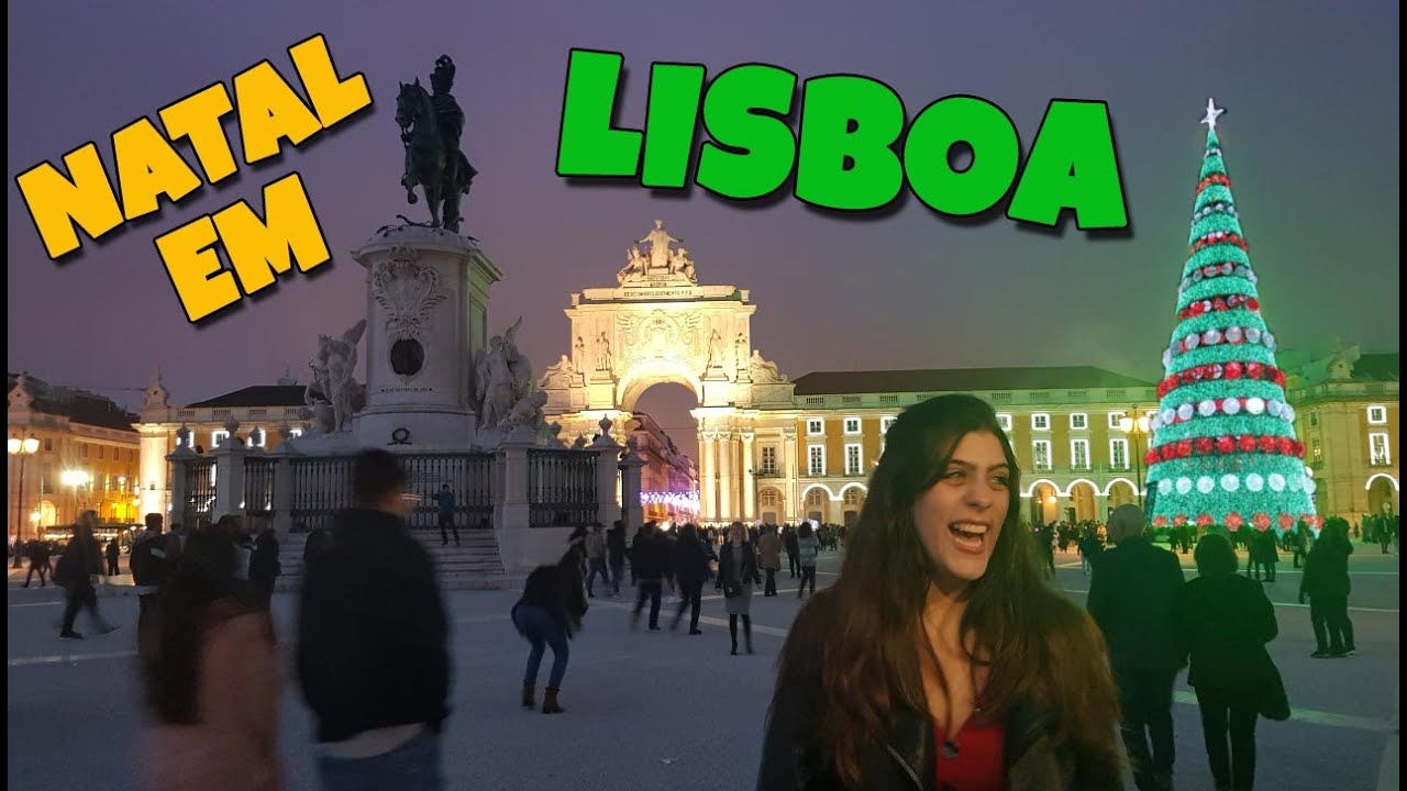 Decoração de Natal em Lisboa - Christmas Lights in Lisbon! - YouTube