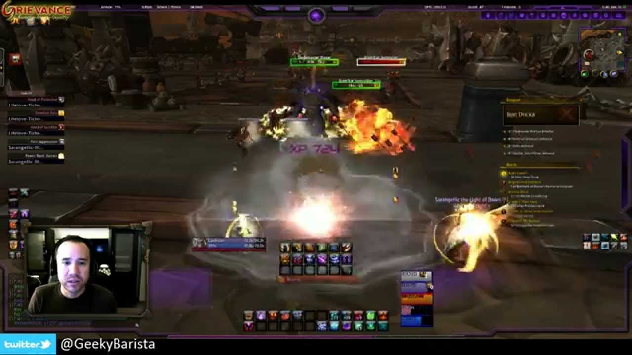 Worlords of Draenor - Iron Docks Dungeon Run - YouTube