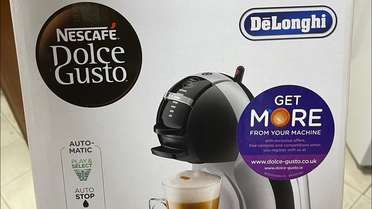 Nescafe Dolce Gusto Mini Me Coffee Machine, black - YouTube