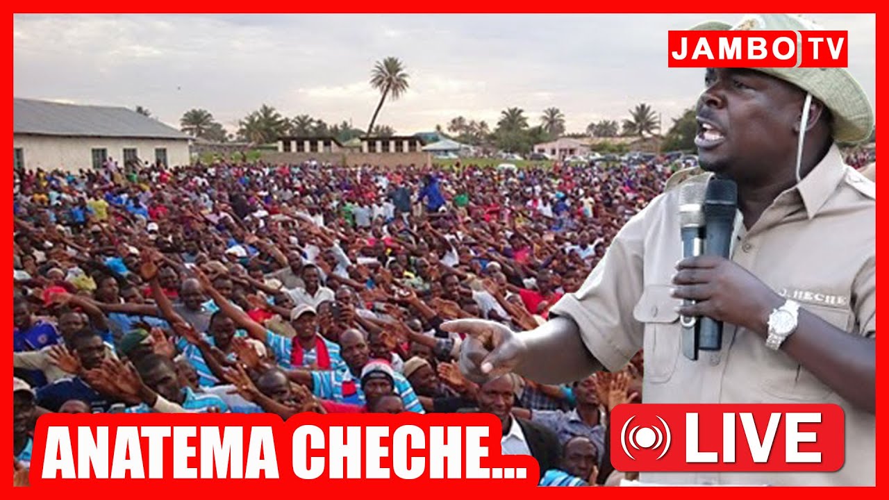 JOHN HECHE ANAZUNGUMZA NA WAKAZI WA IFAKARA - YouTube