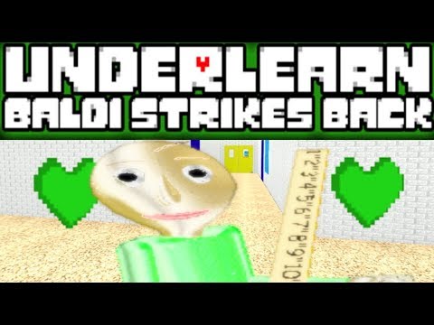 Underlearn: Baldi Strikes Back | Sparing Baldi | (Undertale Fan Game ...