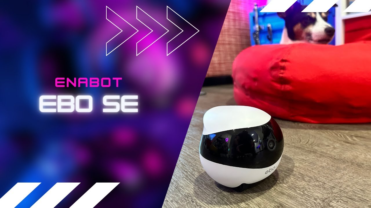 Enabot Ebo SE Robot Doméstico Y Cámara de Seguridad - YouTube