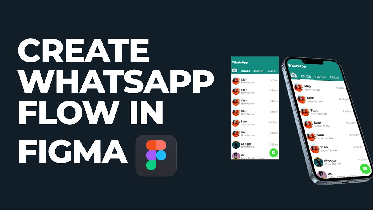 Whatsapp flow with Figma for Beginners | Design workshop | - YouTube
