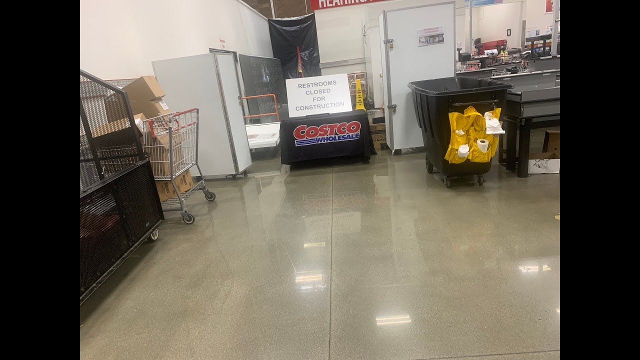 South San Francisco Costco Restrooms Closed - YouTube