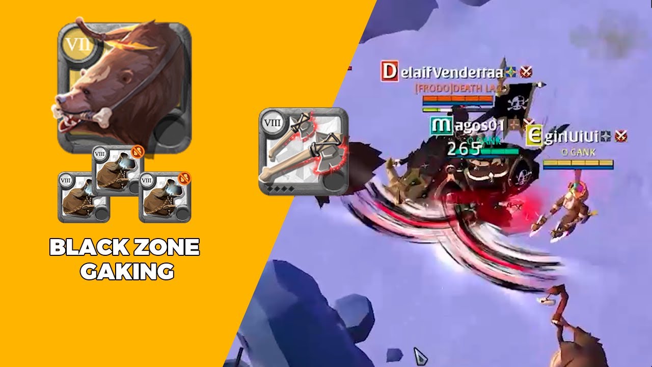 ALBION ONLINE | BLACK/RED ZONE GAKING | - YouTube