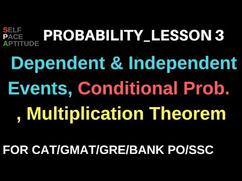 PROBABILITY_LESSSON 3_PROBABILITY MULTIPLICATION THEOREM, DEPENDENT AND ...