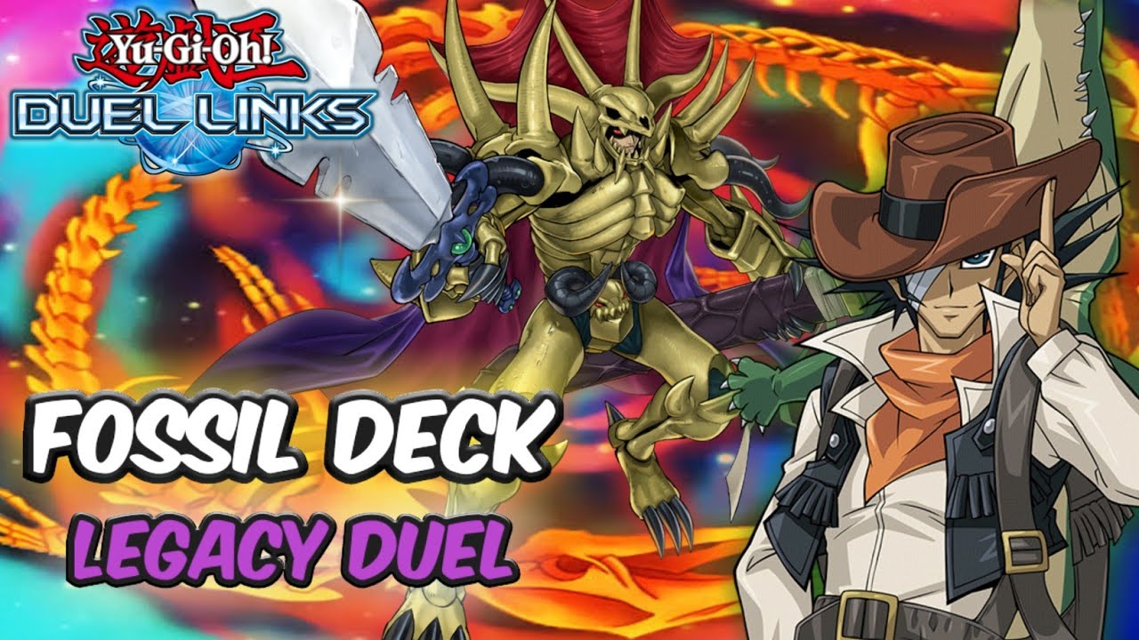 FOSSIL Deck | Get Win Streak LEGACY DUEL | Yu-Gi-Oh! Duel Links 2023 ...