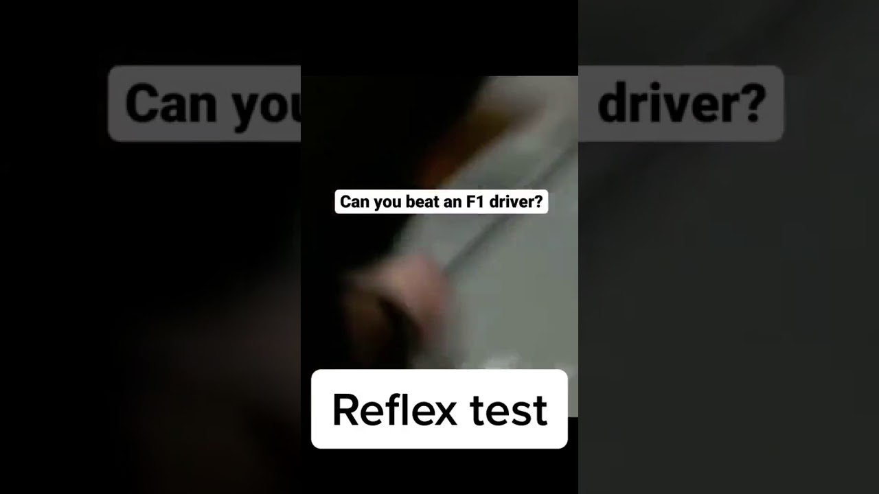 CAN YOU BEAT AN F1 DRIVER? | REFLEX TEST - YouTube