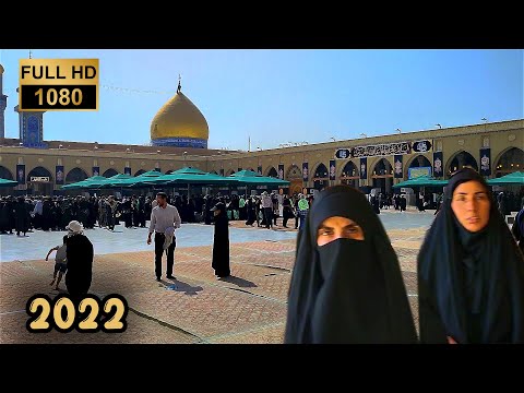 Irak Gezisi 2022 Küfe Camii'nde Yürüyüş - Muhtar ve Müslüman Türbesi - İmam Ali Mihrap