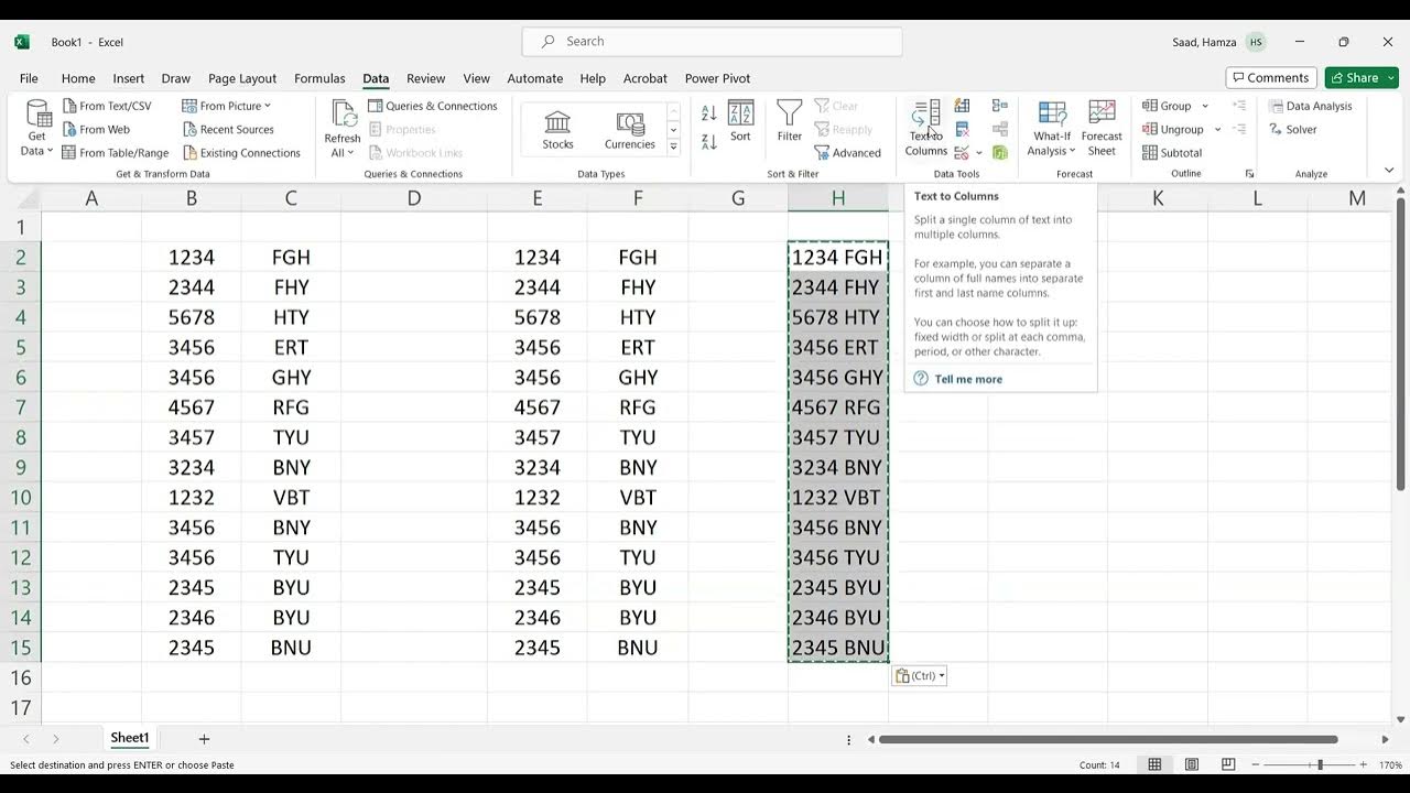 More Excel skills needed for project managers, TEXTJOIN, CONCATENATE, CONCAT, and TEXT TO COLUMN ...
