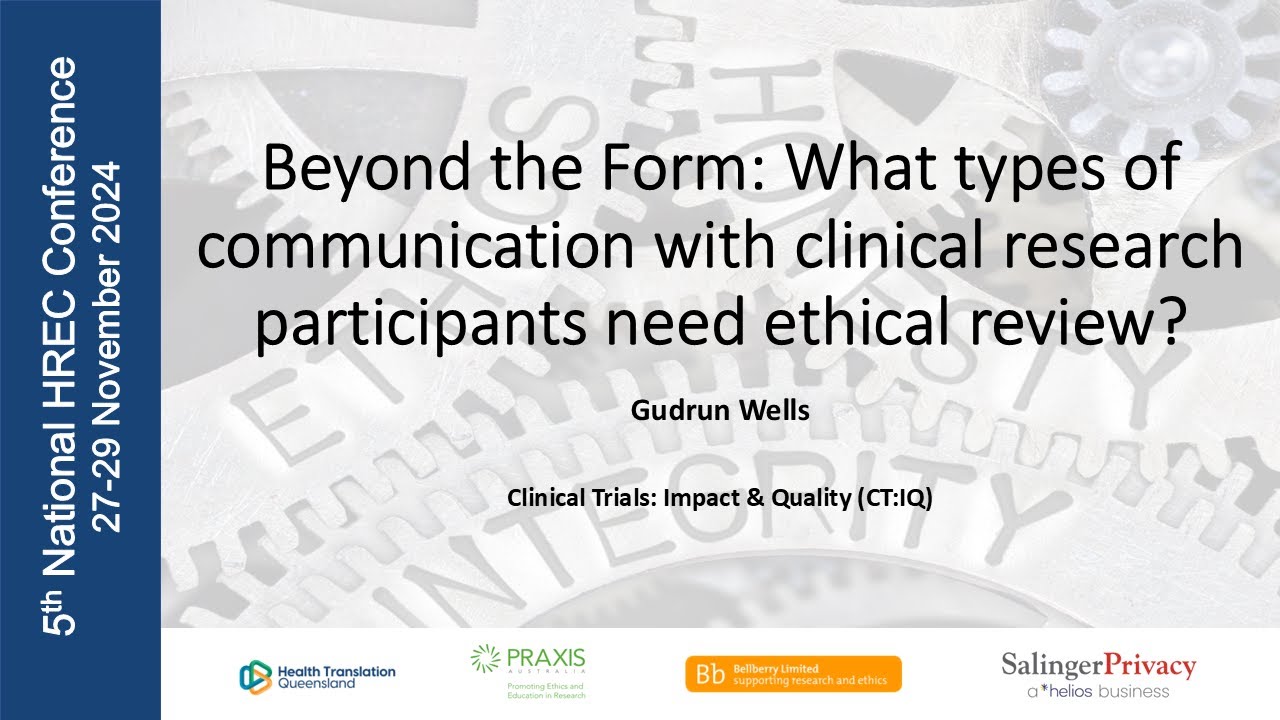 HREC Conference 2024 Gudrun Wells - YouTube