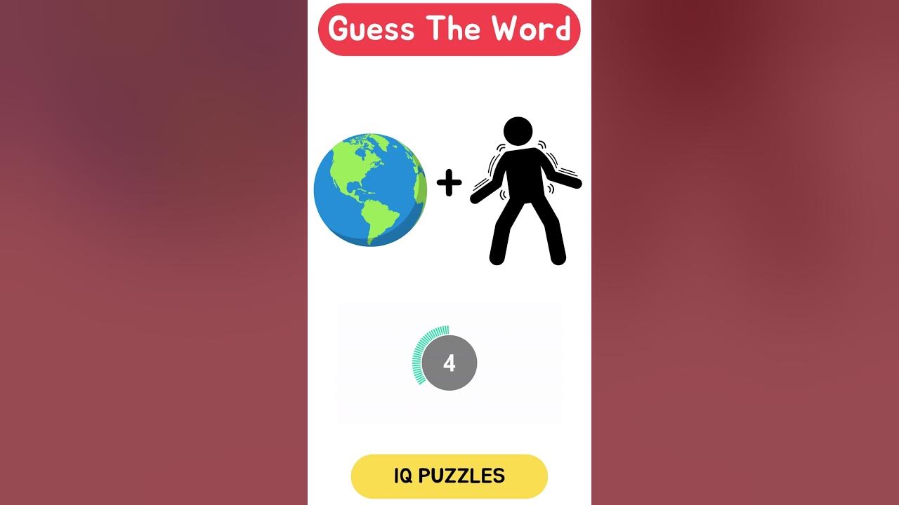 Can You Guess This Word? - YouTube
