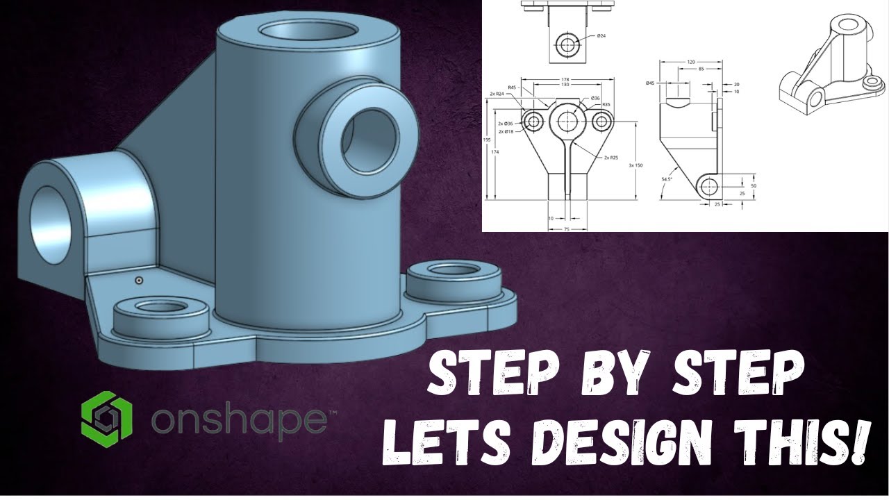 From Zero to 3D: Let's Model This with OnShape Step by Step 13 - YouTube