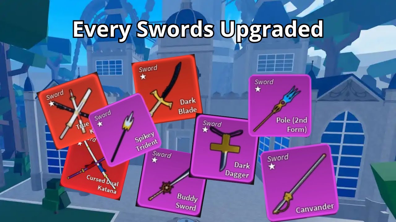 Getting EVERY Swords UPGRADED | Blox Fruits - YouTube