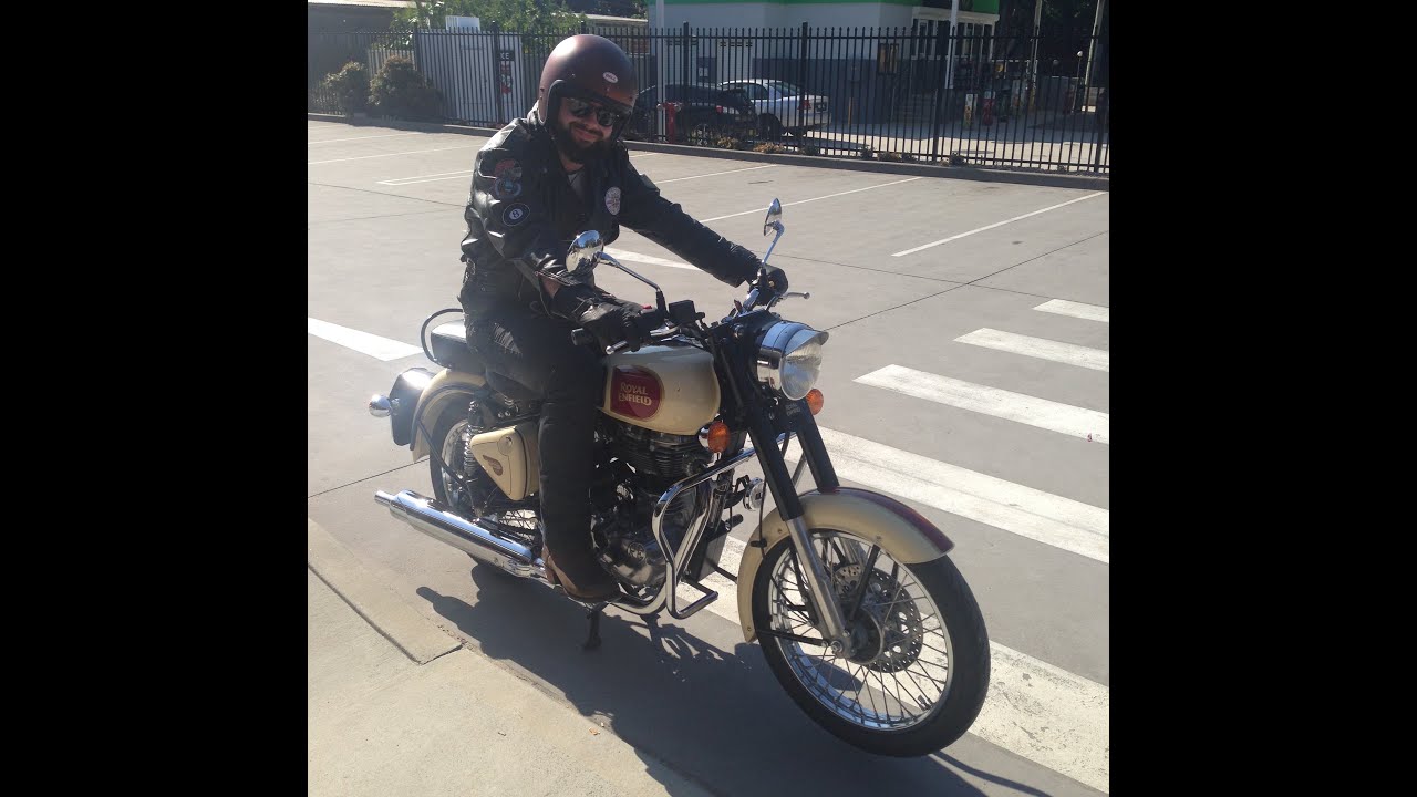 Aaron J. Attard - 2014 Royal Enfield Classic 500 - Pick Up - YouTube
