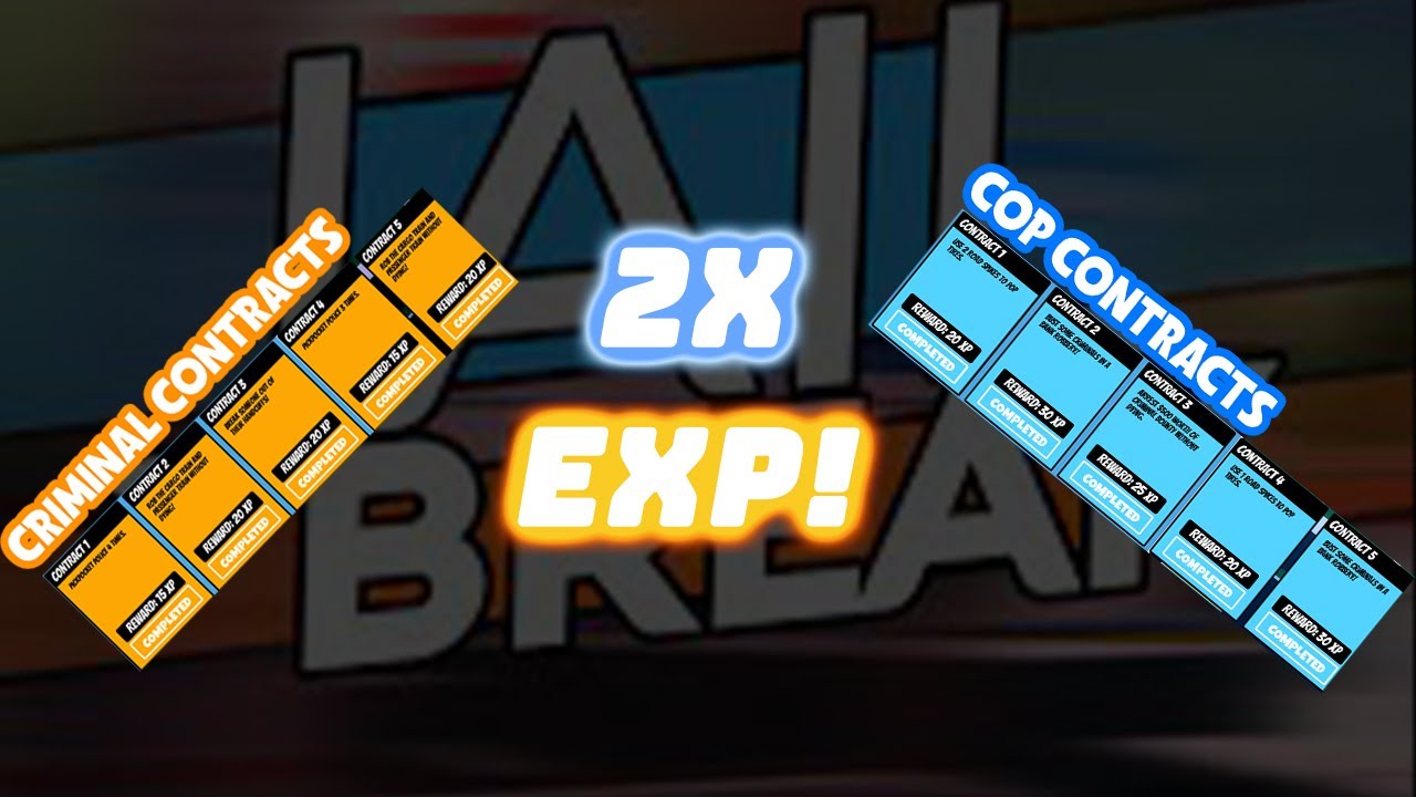 2X EXP FOR ALL CONTRACTS EASY LEVELS!! | Roblox - YouTube