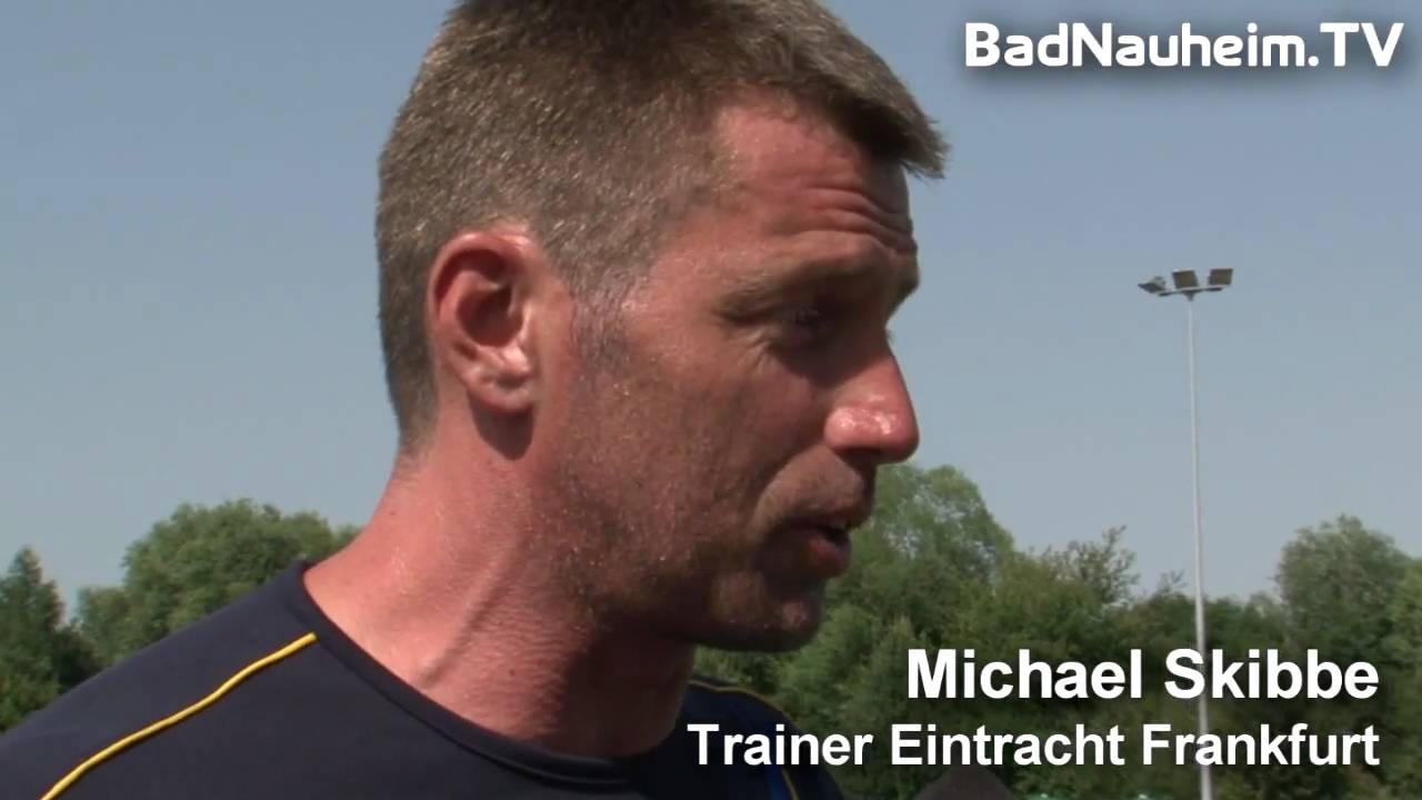 Eintracht Frankfurt vs. Olympia Fauerbach - Interview Michael Skibbe ...