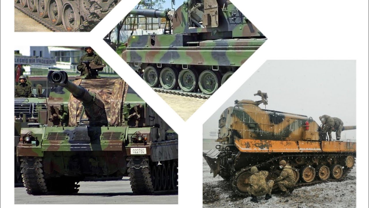 M52T 155mm/39 Kundağı Motorlu Obüs. #m52t #m52 #kmo #fırtınaobüs # ...