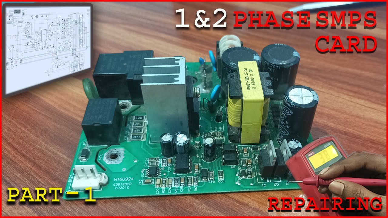 Single & Double phase Welding Machine SMPS Repairing || PART 1 - YouTube