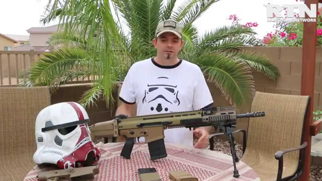 SCAR 17 & Handl Defence Lower (SCAR MOD25) - YouTube