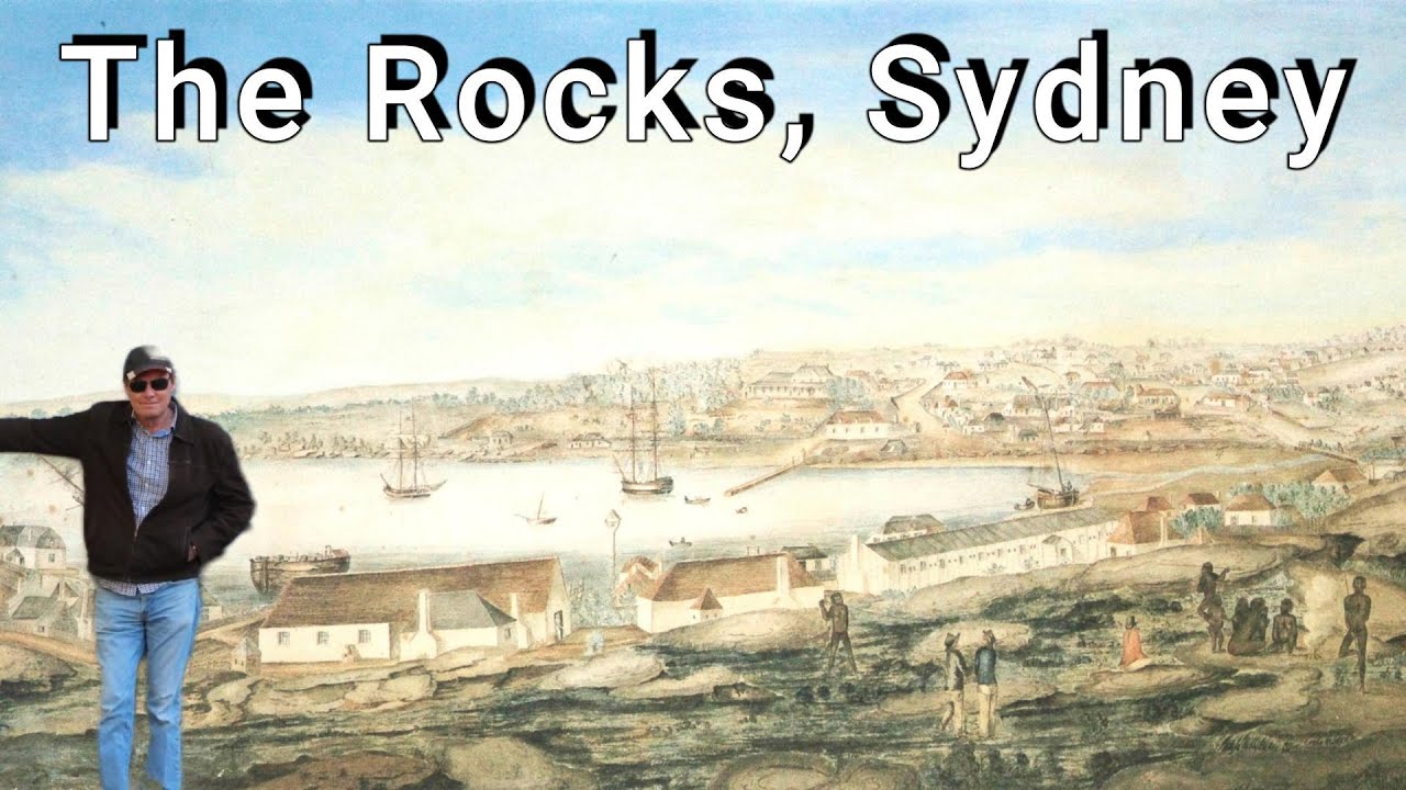 A walk around The Rocks, Sydney - A very Historical site. - YouTube