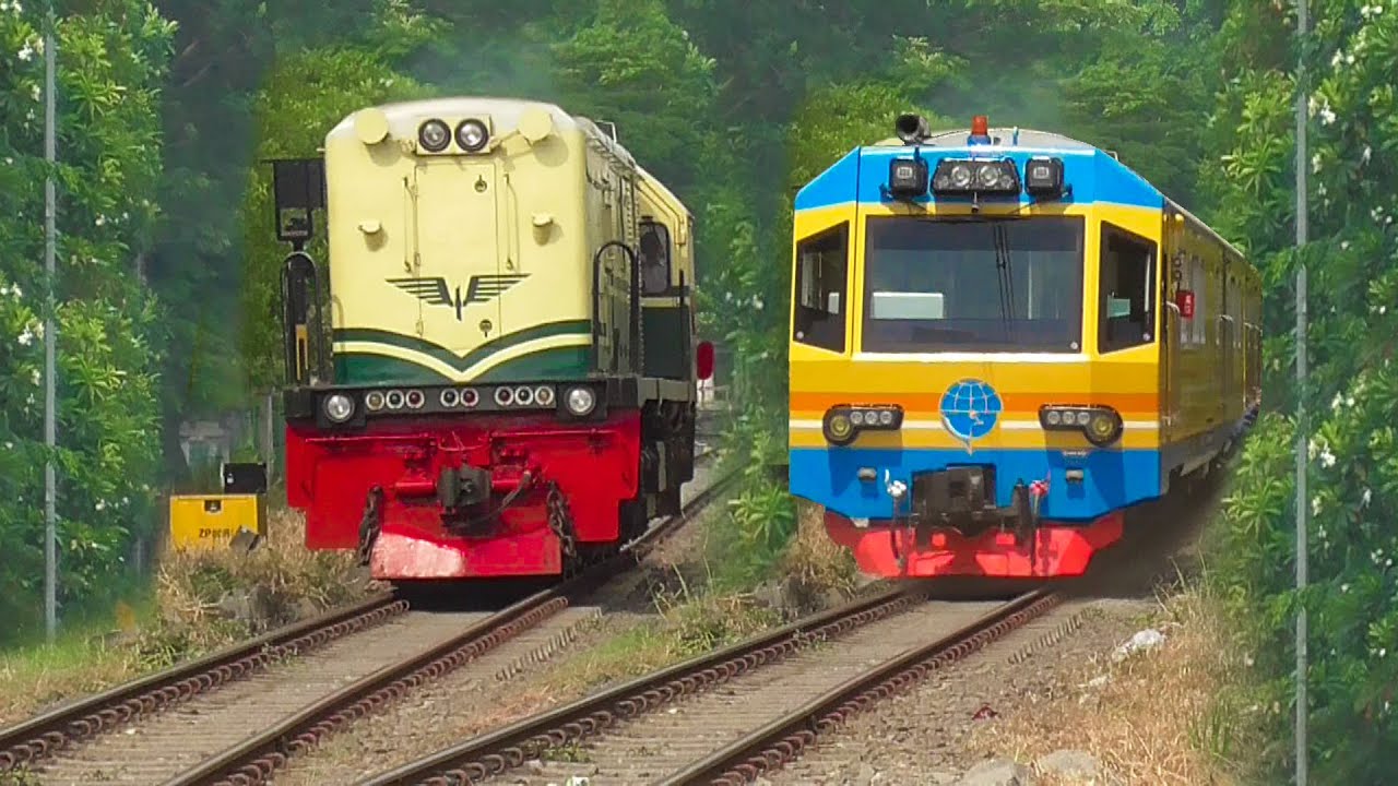 Menemukan Kereta Api Vintage Jadul "Jaman Purba" Keluar Dari Dalam ...