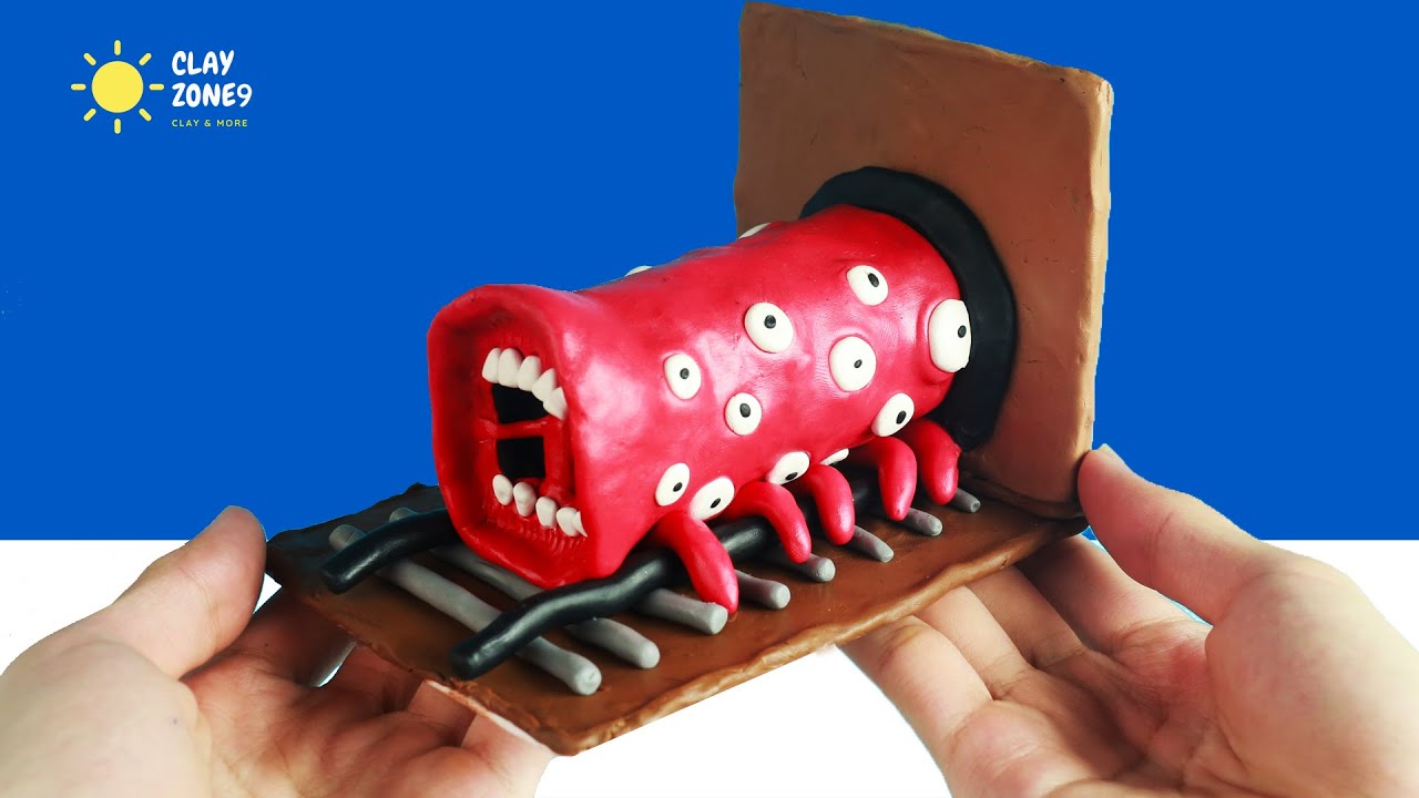 Making Train Eater in real life with Clay | Trevor Henderson's ...