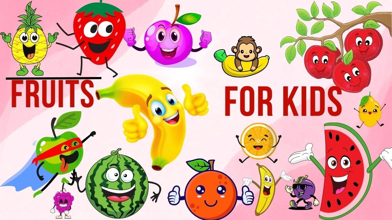 Learn Fruit Names for Kids | Learn Fruits English Vocabulary with ...