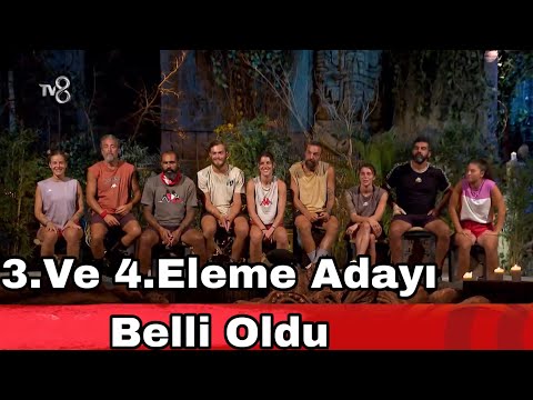 Survivorda 3. Ve 4. Eleme Adayı Belli Oldu Serenay Diskalifiye 3. Dokunulmazlığı Kazanan Takım