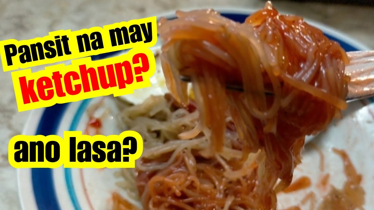 Maciang's pansit na may ketchup | Pansit foodtrip naman tayo | San ...