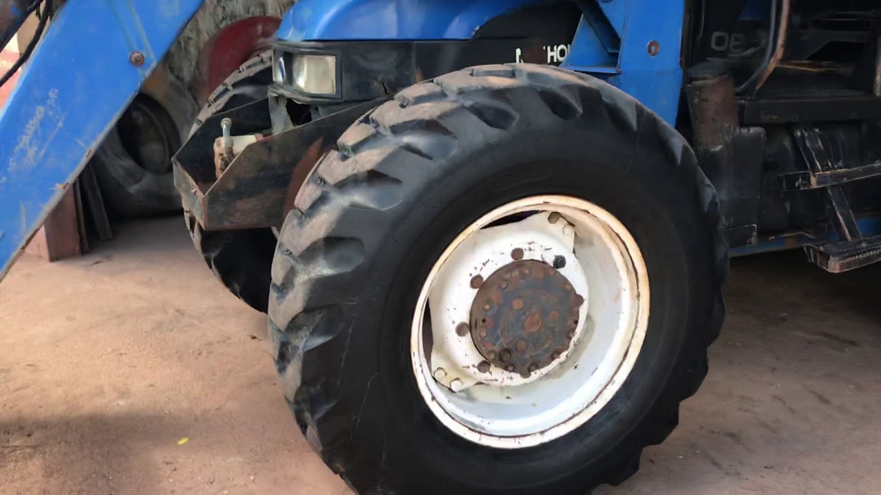 New Holland TL 90 - YouTube