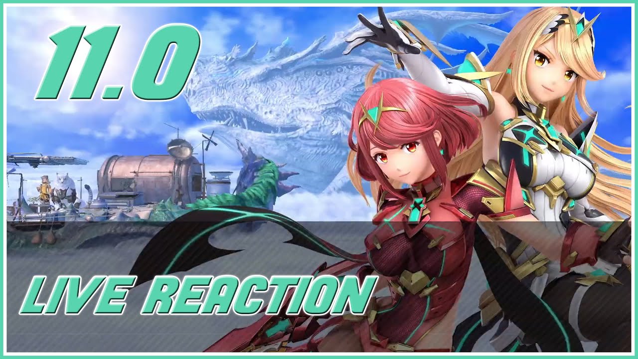 Super Smash Bros. Ultimate – Mr. Sakurai Presents Pyra/Mythra Reaction ...