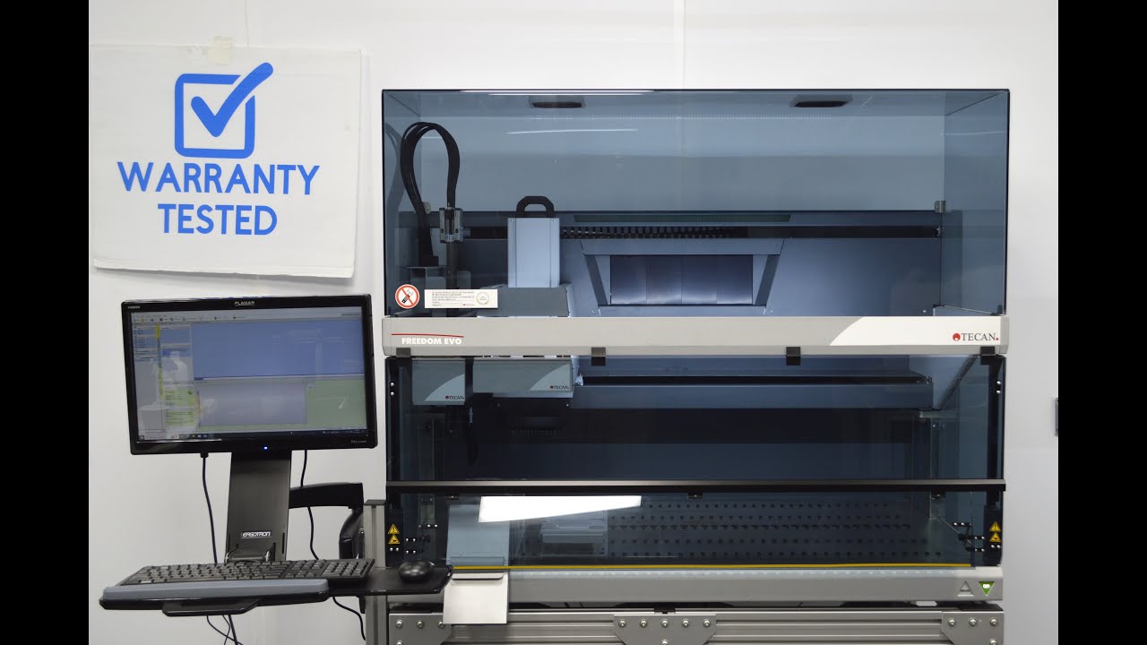 Tecan Freedom EVO-2 150 Liquid Handler w/ Air LiHA Span-8, MCA-96 ...