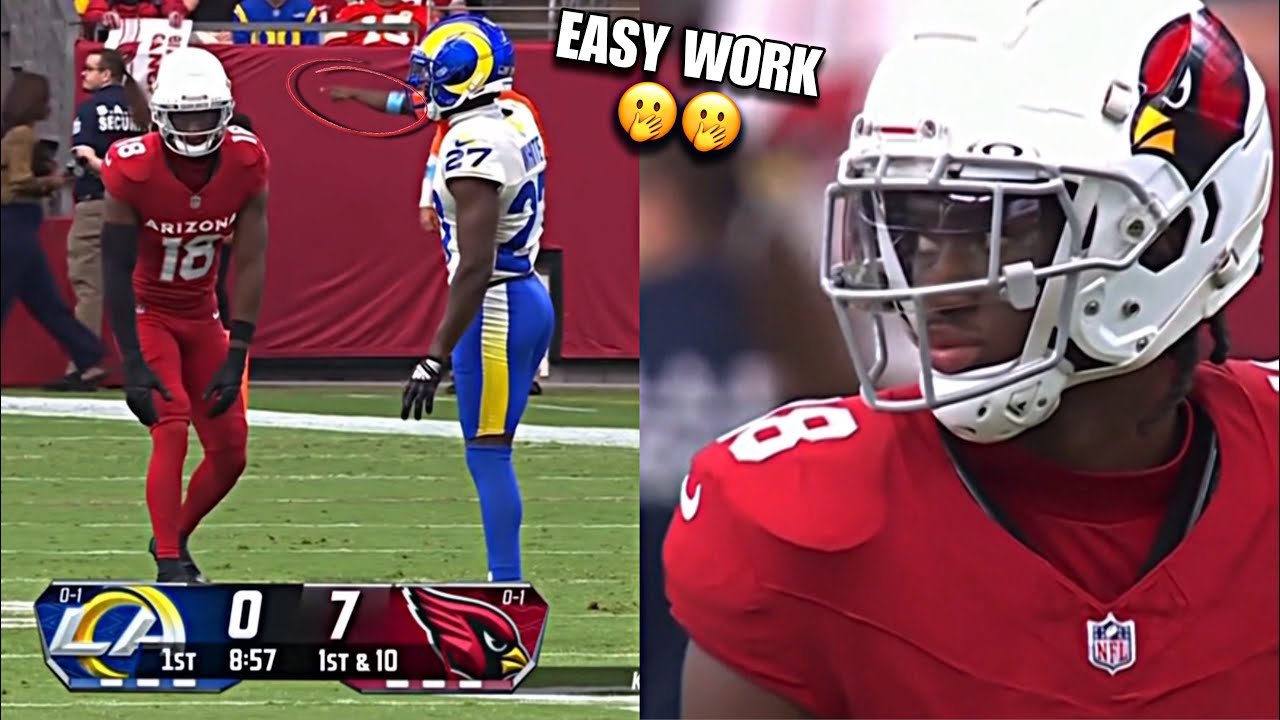 Marvin Harrison jr *EMBARRASSED* Tre’davious White Rams | FULL ...