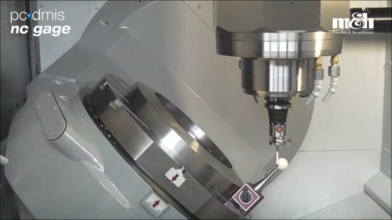 DMG/Mori Seiki Rotary Table Calibration with NC Gage - YouTube