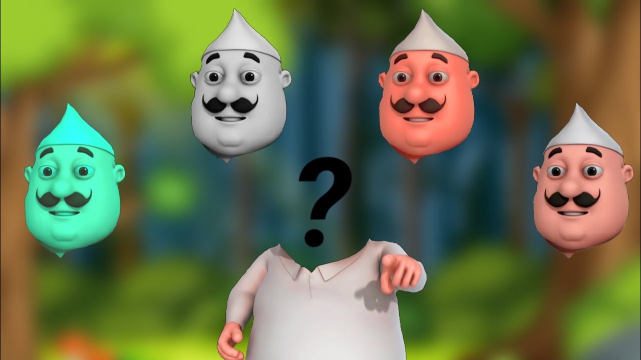 Motu Patlu Quiz🤔 | Learn about colours | Mind games for kids | Motu ...