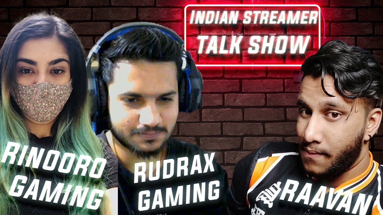 My First EVER INDIAN TALK-SHOW With Hosts Rinooro Gaming and Rudrax ...