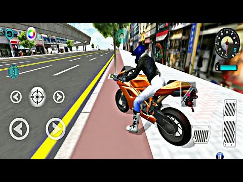 3D Driving Class Simulator - Bullet Train Vs Motorbike - Bike Driving ...