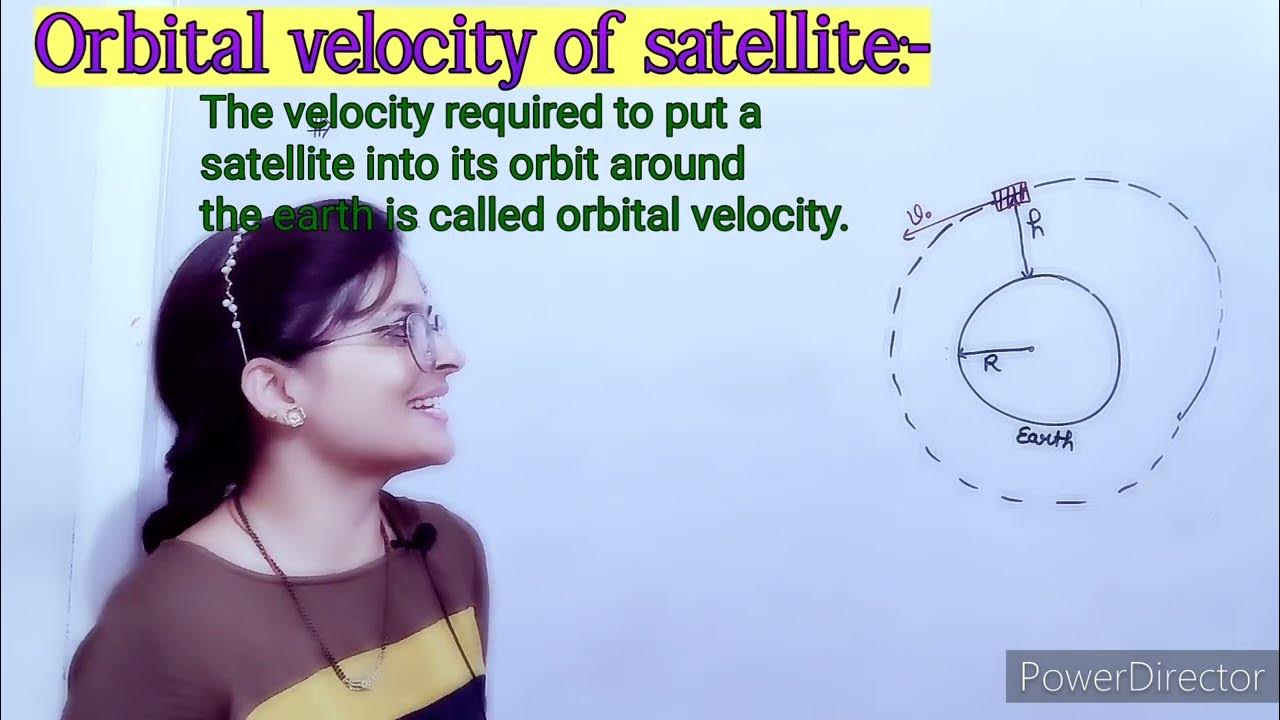 Orbital velocity of satellite/Gravitation/ class :11th physics/neet ...