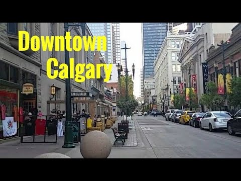 Calgary Downtown Stephen Avenue Walk - YouTube